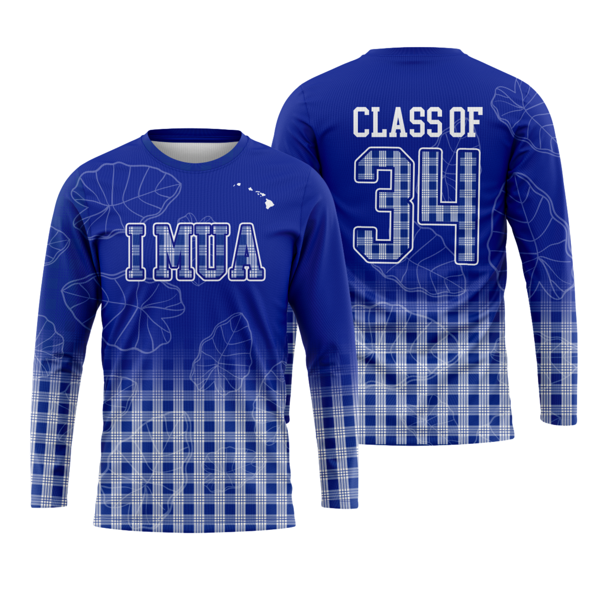 Kamehameha Class of 2034 Long Sleeve Shirt – Da Hoodie